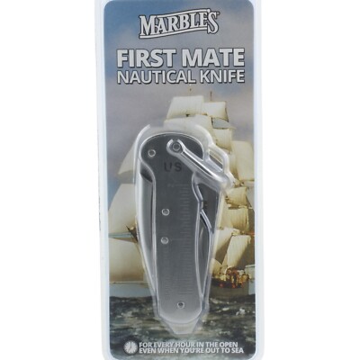 Marbles First Mate Nautical Knife Marlin Spike MR405 Stainless Steel | eBay