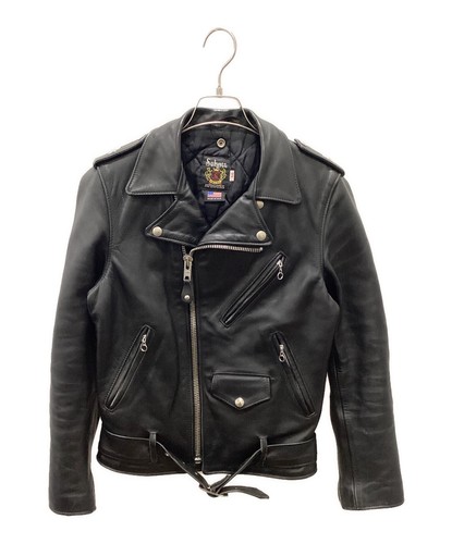 Schott 613US One Star Vintage Leather Riders Jacket Black | eBay