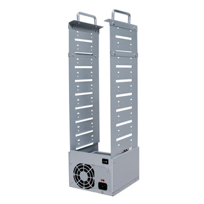 Naked Case 9 Bay ( 7 Burner ) SATA CD DVD Duplicator Enclosure Case ...