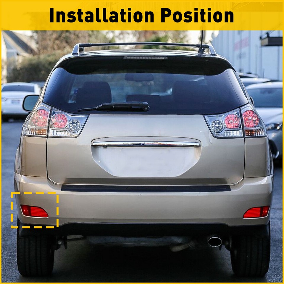 Rear Bumper Light Left Driver Side Fits for 2004-2008 LEXUS RX330 RX350 ...