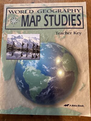 Abeka A Beka Grade 9 World Geography Map Studies TEACHER Key | eBay