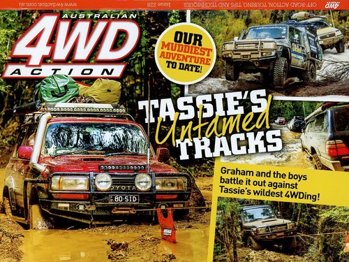 Australian 4WD Action #228 Tassie's Untamed Tracks DVD (Region ALL) VGC ...