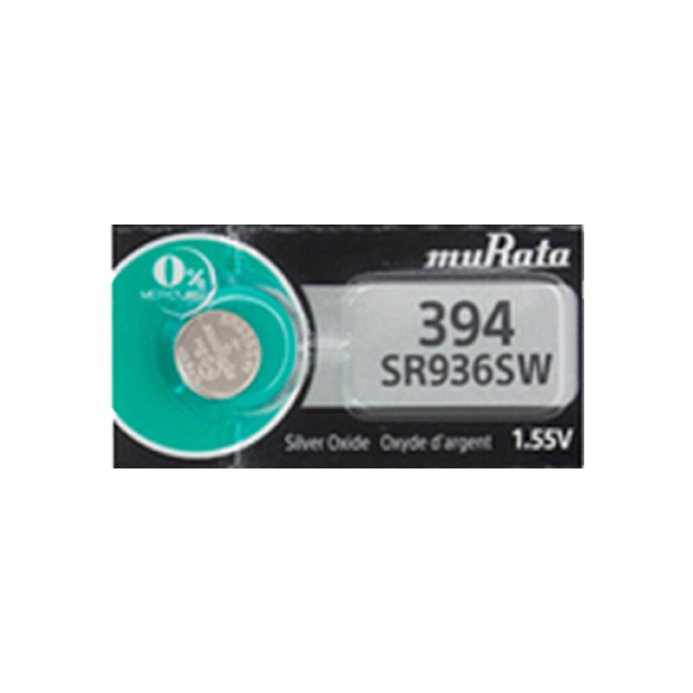 1 Pc Murata Replaces Sony Silver Oxide 394 380 (SR936SW SR936W) Battery ...