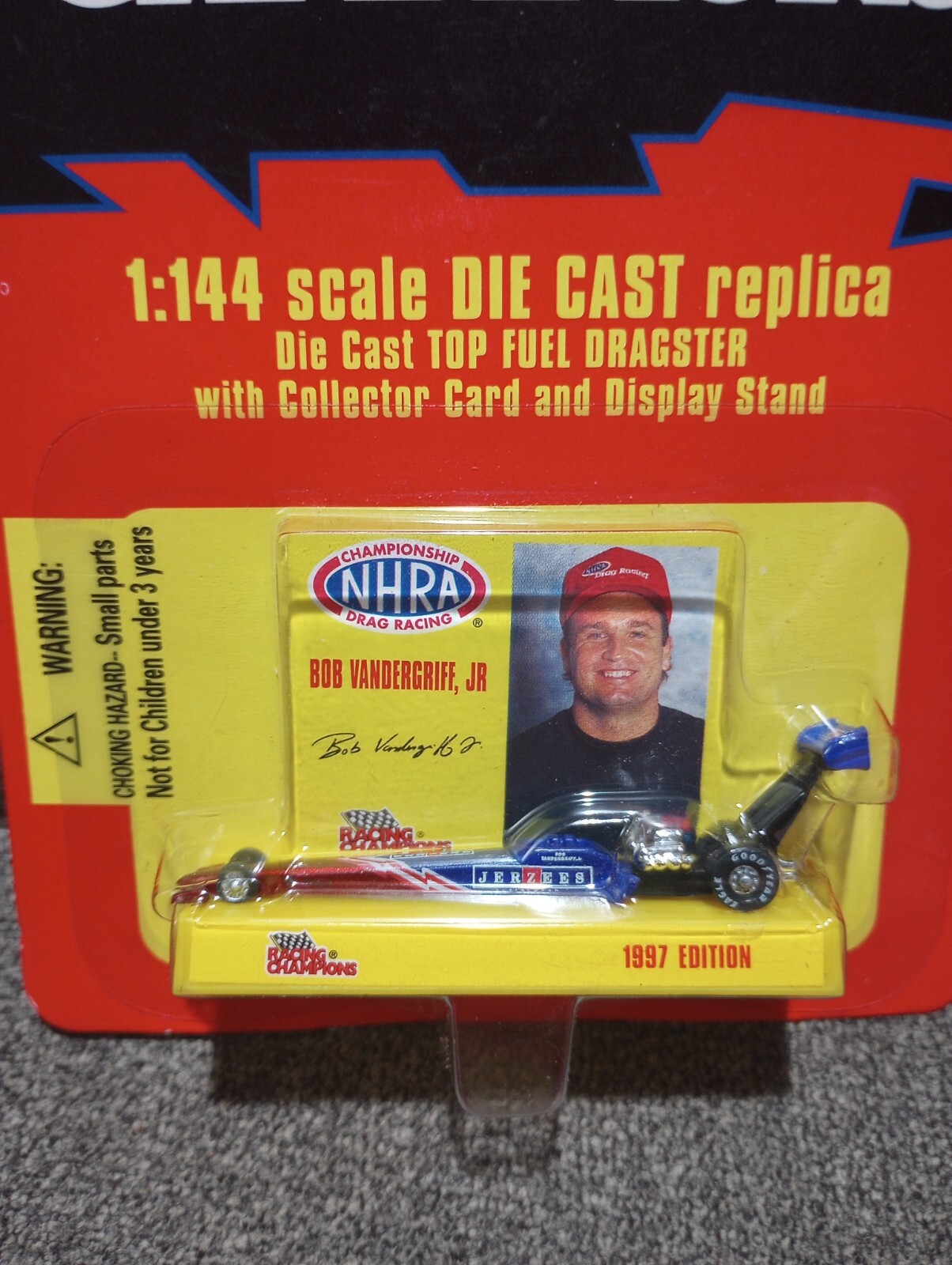 Racing Champions 1997 1/144 Top Fuel Dragster Diecast Bob Vandergriff ...