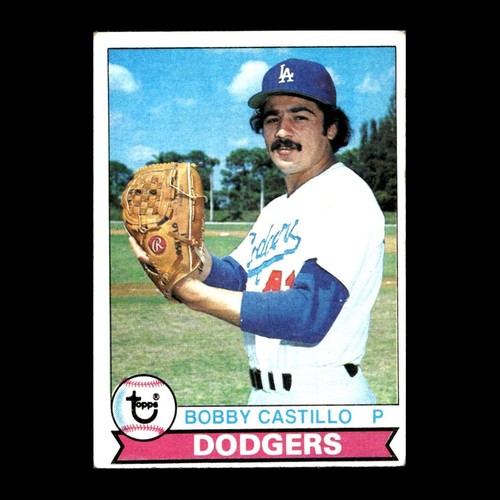 Bobby Castillo 1979 Topps Rookie Los Angeles Dodgers #641 Set Break GM ...