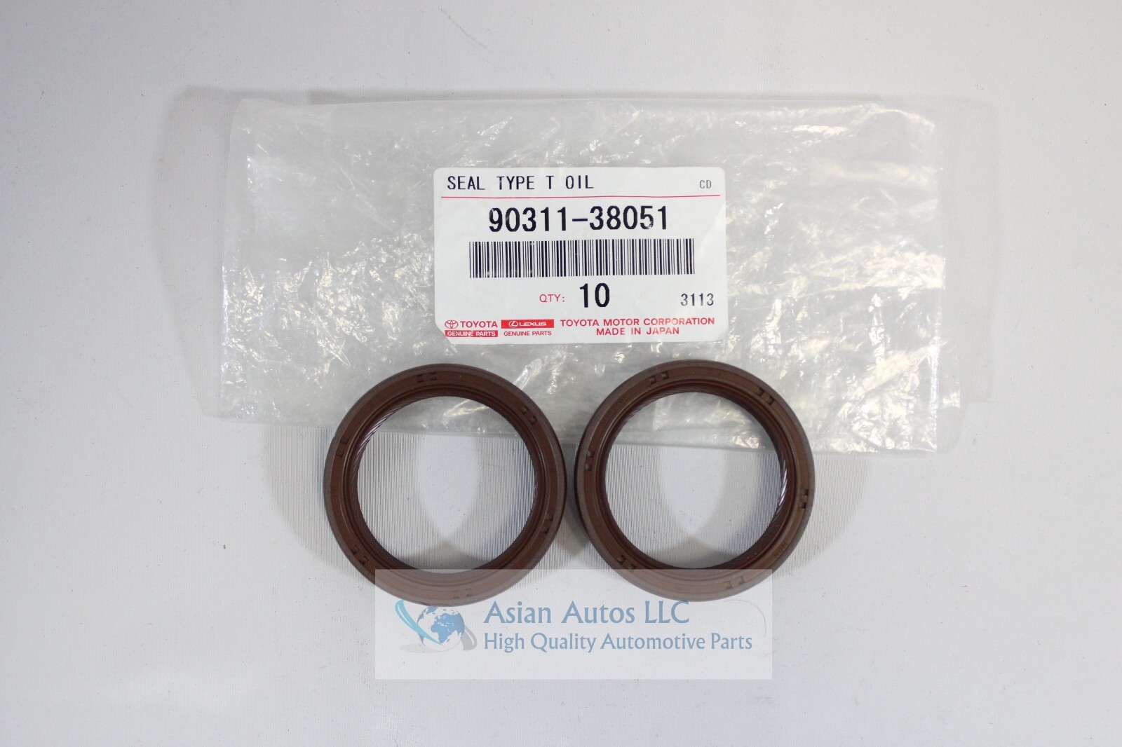 Genuine Toyota 4Runner T100 Tacoma Set of 2 Front Camshaft Seal ...