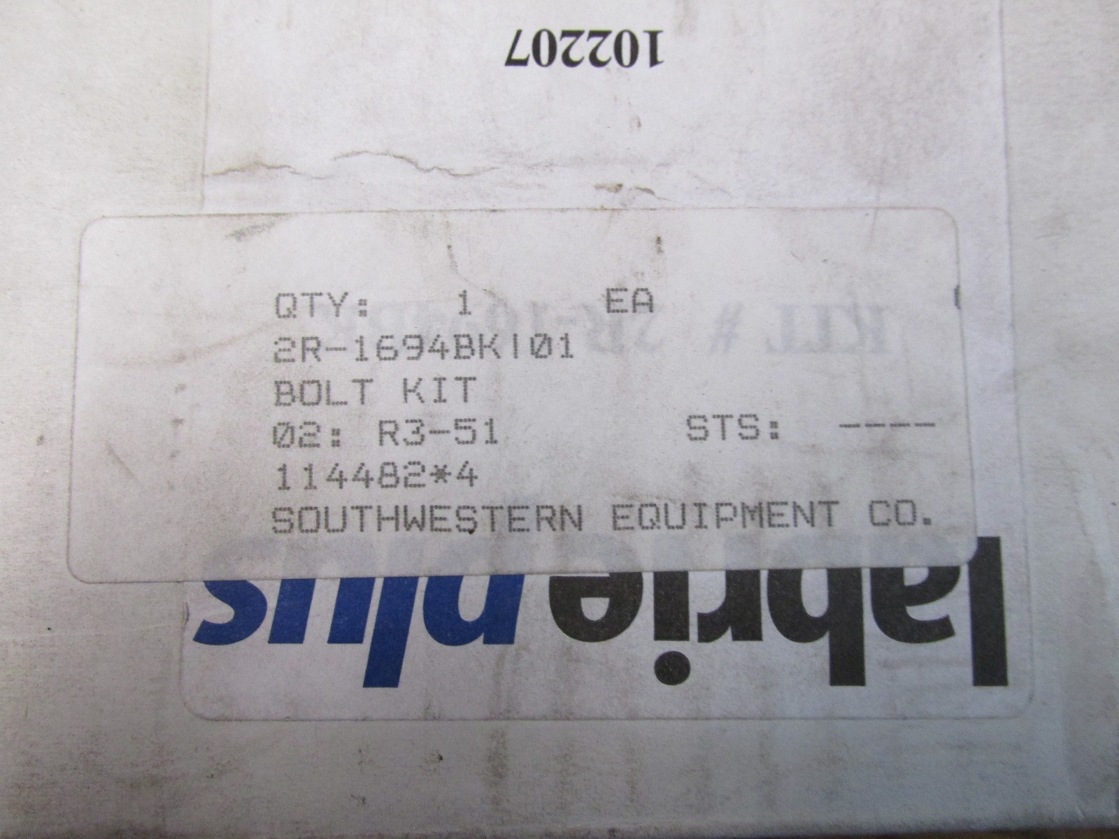 NEW NOS Labrie Plus 2R-1694BK Wiper Bolt Kit | eBay