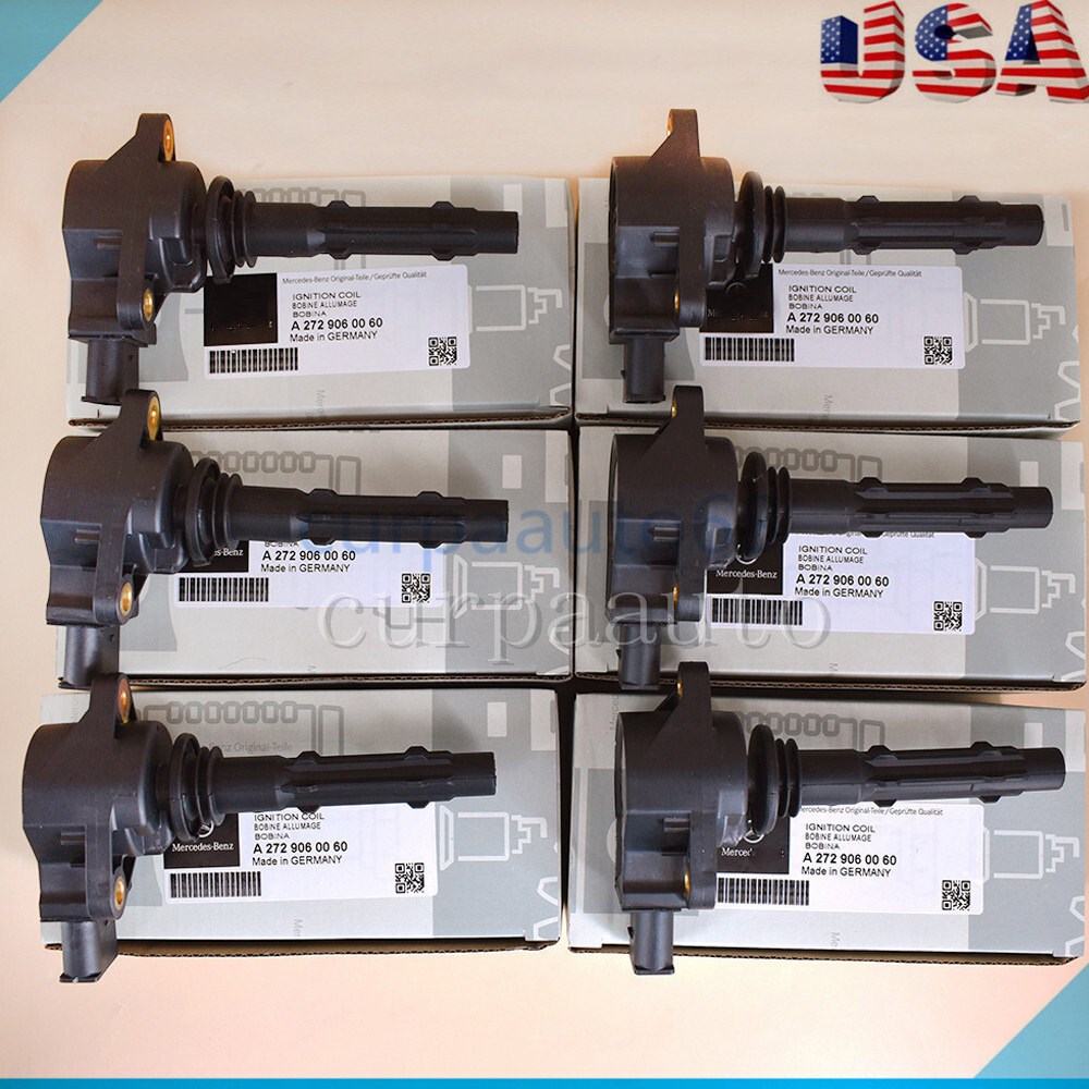 OEM 6PCS NEW Coil For Mercedes A2729060060 W164 W209 W216 W230 19005267 ...