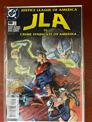 JLA 108 NM 9.4 Bag And Board Gemini Mailer | eBay