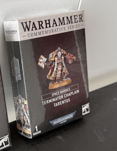 Games Workshop Warhammer 40K Space Marines Terminator Chaplain Tarentus ...