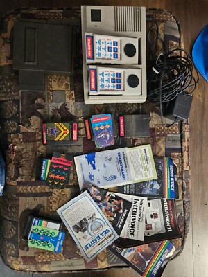 Intellivision II 2 Console System With 2 Controllers 5 games Untested ...
