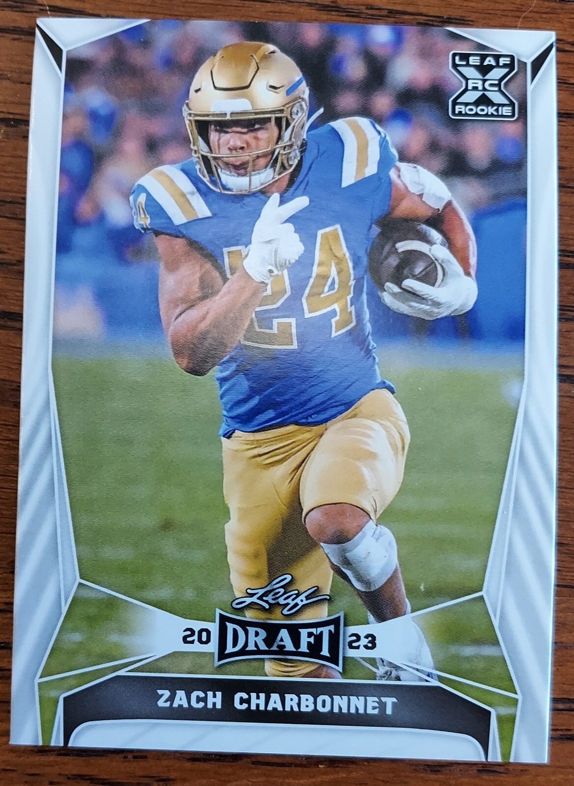 2023 Leaf Draft Zach Charbonnet ROOKIE Card!! Seattle Seahawks!! | eBay