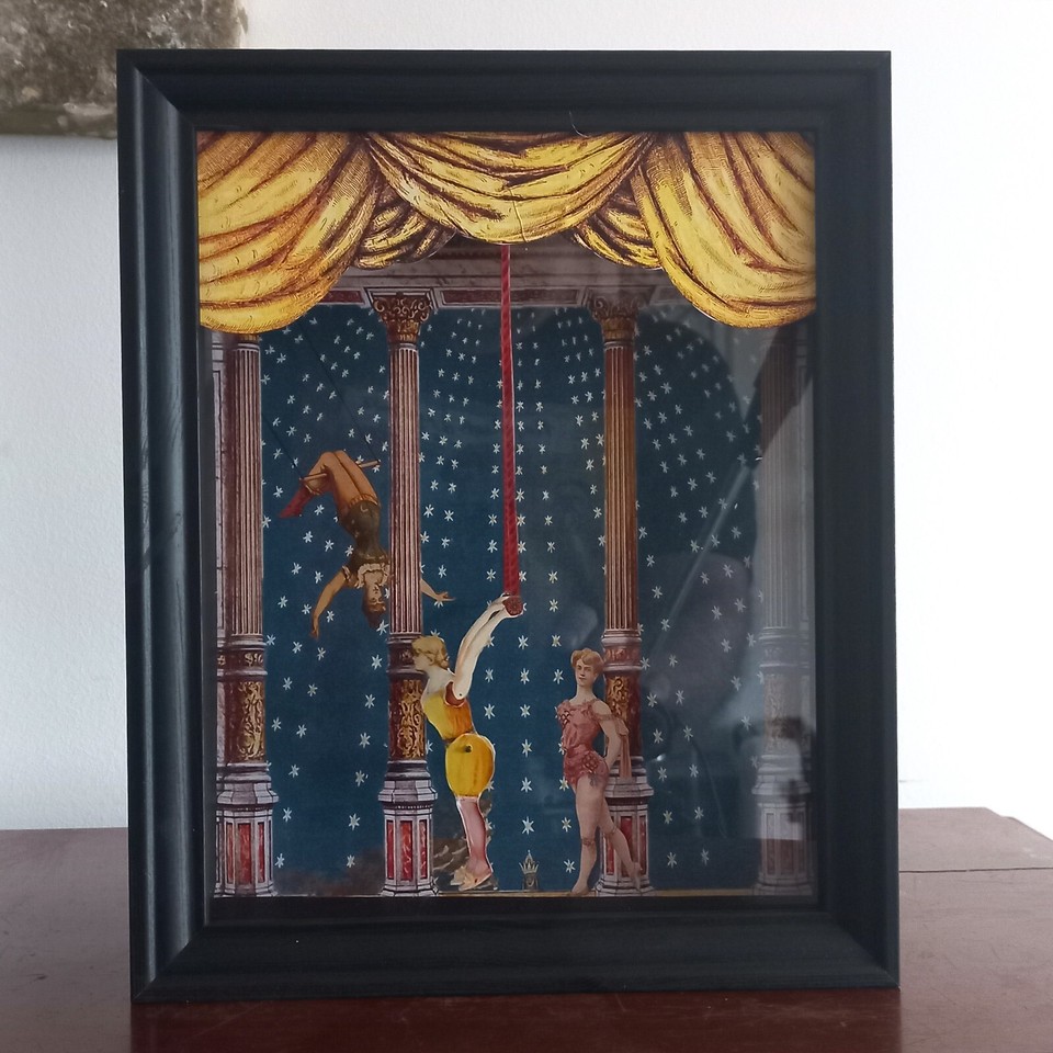 RARE FEMALE ACROBAT SAND TOY MECHANICAL sand-powered - made to order ...