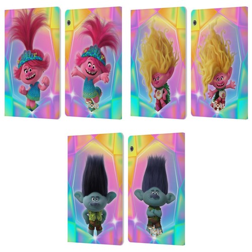 TROLLS 3: BAND TOGETHER GRAPHICS LEATHER BOOK CASE FOR HUAWEI XIAOMI ...