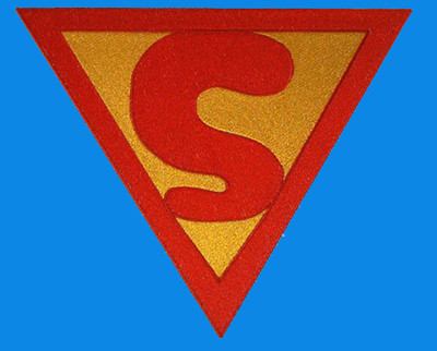 Superman Embroidered Chest Emblem Logo Cosplay Action #1 version | eBay