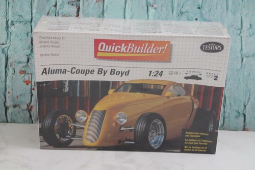 1/24 Testors Aluma-Coupe By Boyd Plastic Model car kit #5202 sealed ...