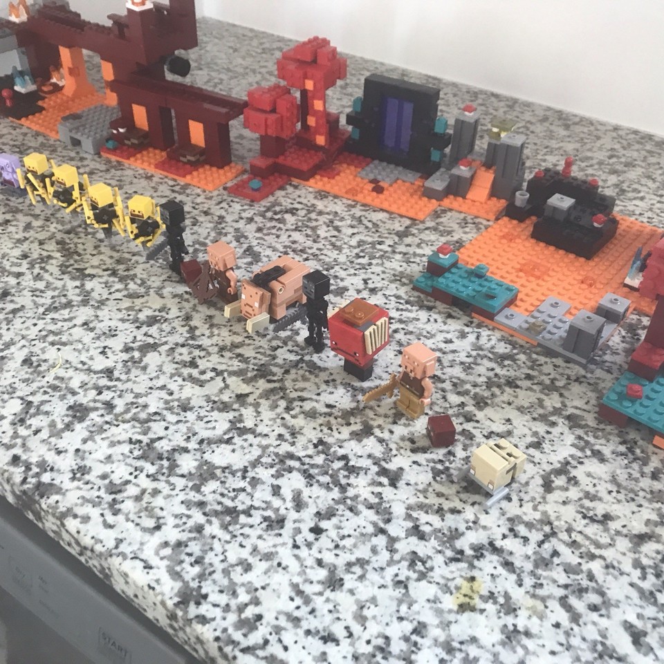 Lego Minecraft Nether Lot Loads of Sets and Minifigs | eBay
