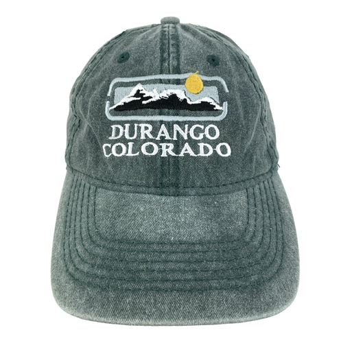 Durango Colorado Hat Mountain Ski Logo Hiking Strap Back Baseball ...