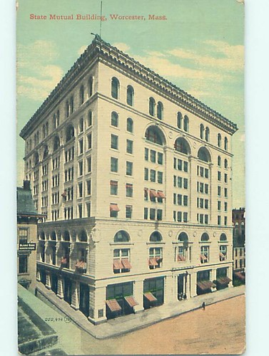 Divided-Back BUILDING Worcester Massachusetts MA : make an offer ho2411 ...