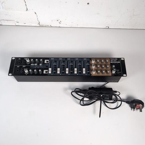 Tascam MZ-223 Rack Mount Mixer With Power Supply 4907034129850 | eBay