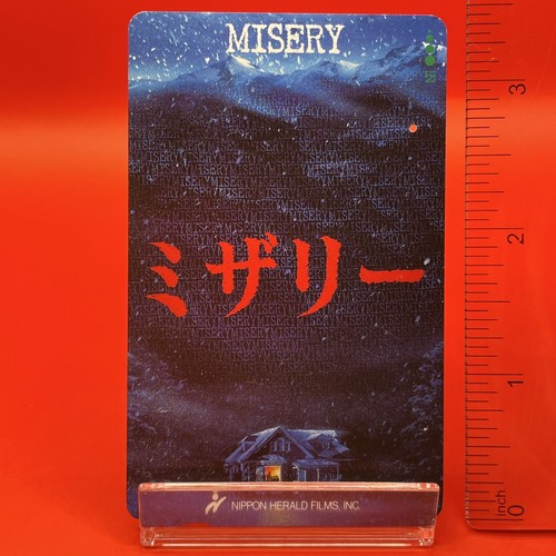 Misery Movie TelePhone Card Nippon Herald Films From Japan Vintage ...