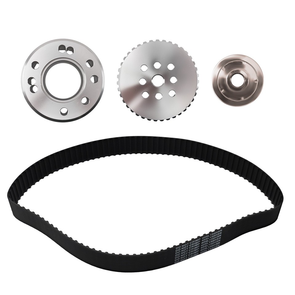 Billet Aluminum Belt Drive Pulley Kit for Chevy 283 305 327 350 383 ...