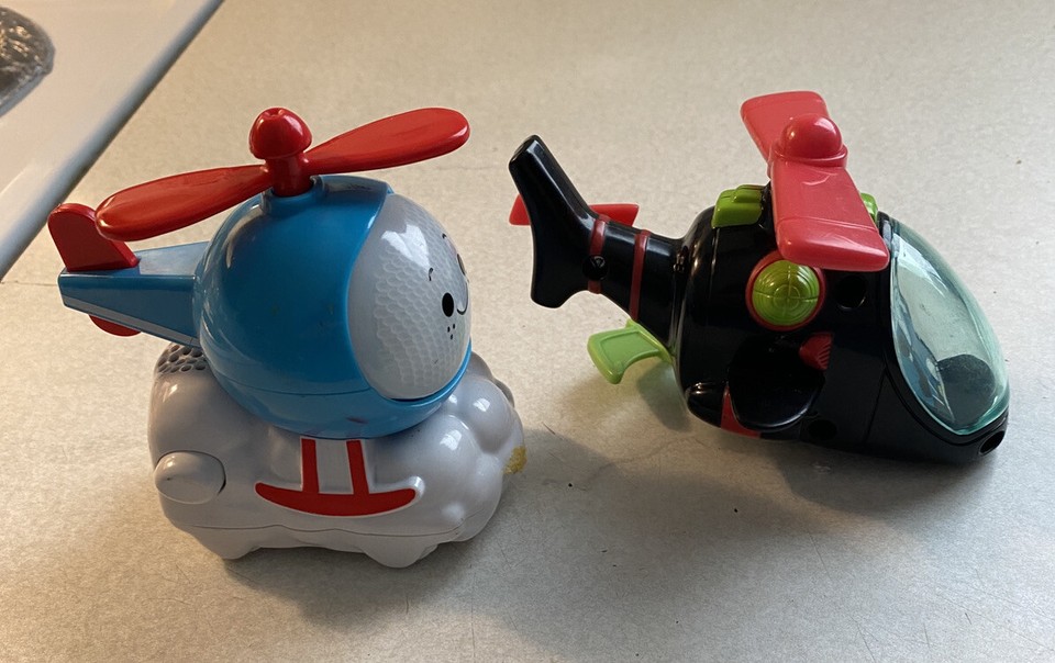 Vtech Go Go Cory Carson Helicopter & VTG 2003 Kim Possible Drakkens ...