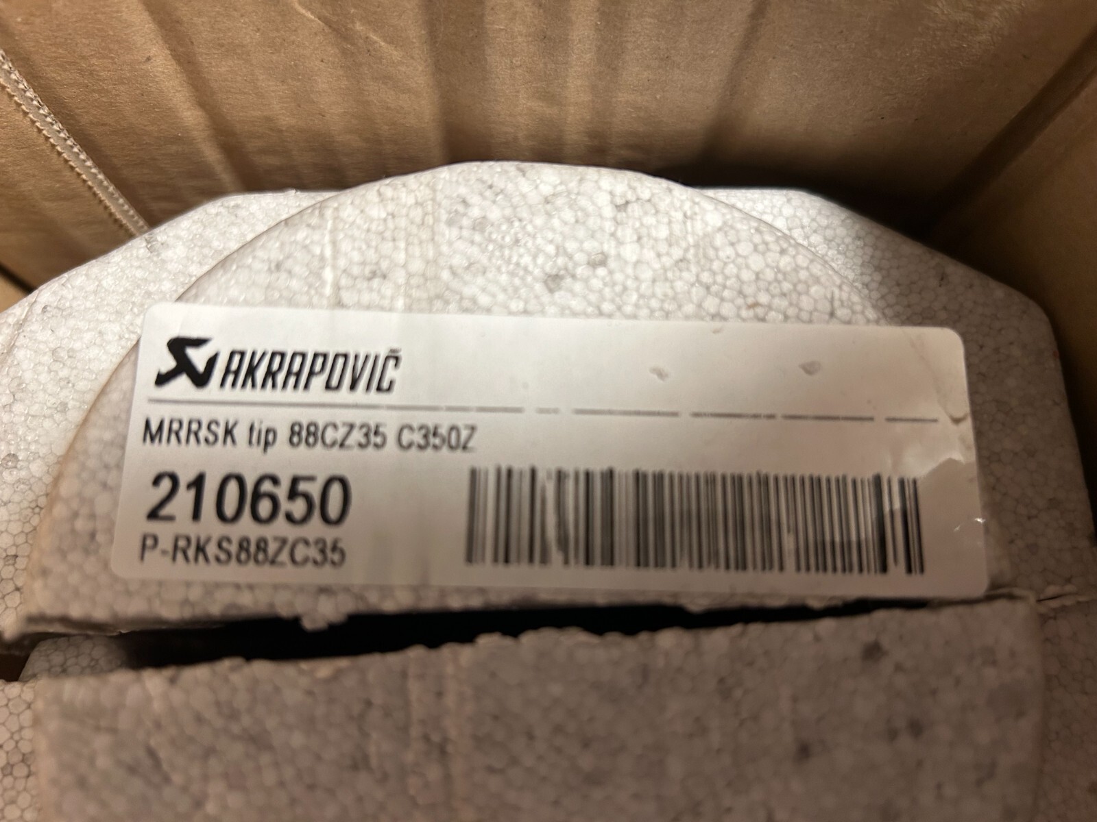 Akrapovic - P-RKS88ZC35 - Exhaust Sleeve Kit for sale online | eBay