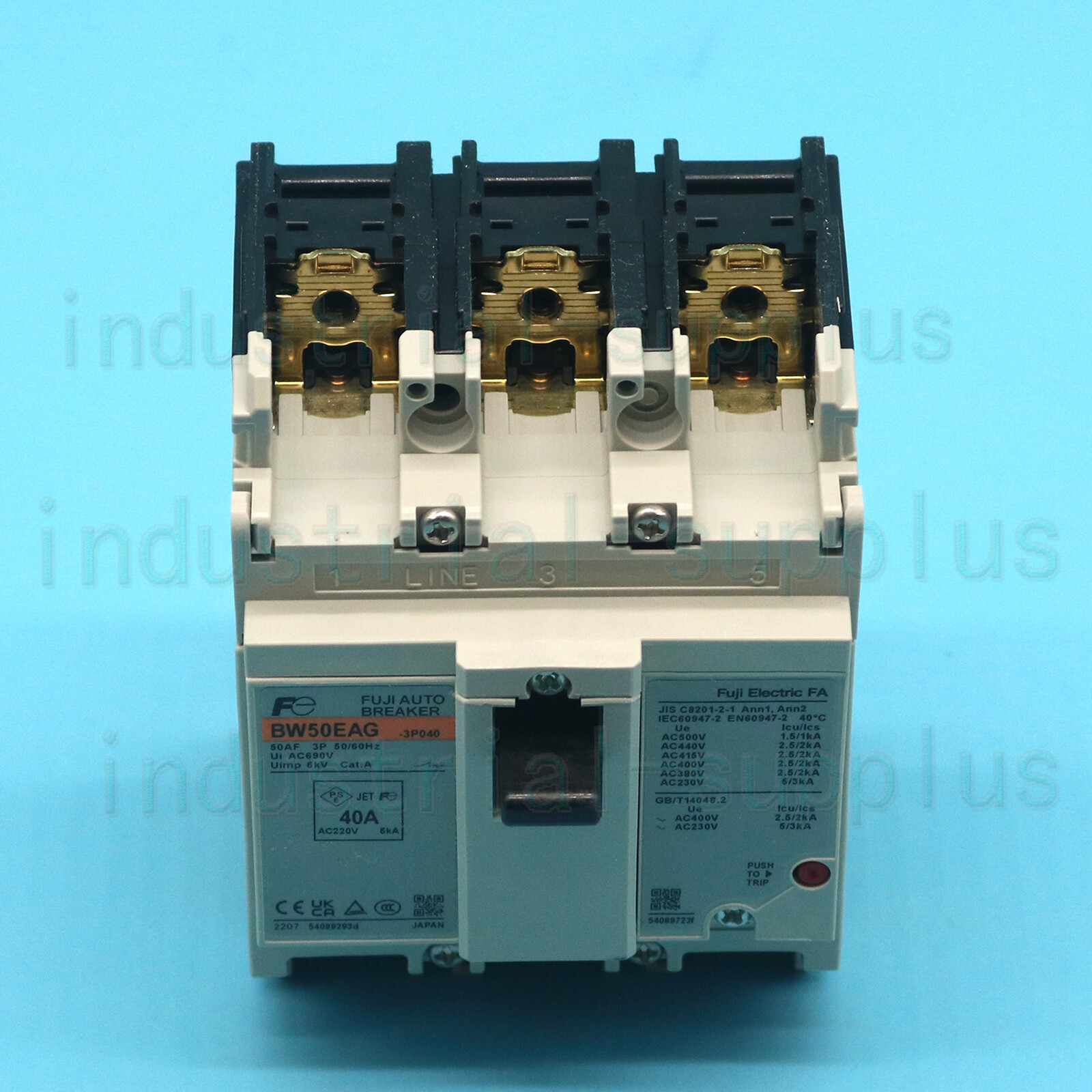 New 1PC For FUJI BW50EAG 3P 40A Circuit Breaker In Box Free Shipping | eBay