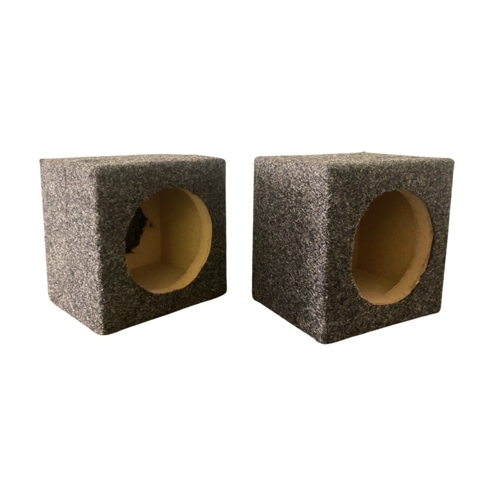 3” Tweeter Enclosure Box Pair For Car Audio Speaker MDF Wood- Gray | eBay