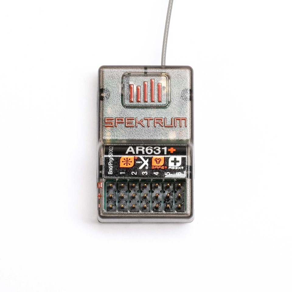 Spektrum SPM-1031 AR631+ DSMX 6-Channel AS3X+ & SAFE Receiver | eBay