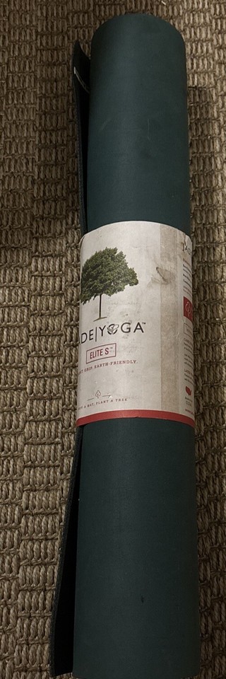 JadeYoga Elite S 71" Natural Rubber Sustainable & Strong Grip Mat ...