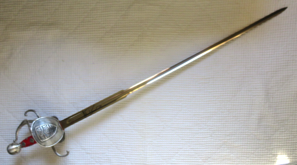 Limited Ed Best of Highlander Signed Adrian Paul Colichemarde Rapier ...