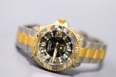 Invicta Men's 31852 Army Automatic Chronograph Black, Camouflage Dial ...