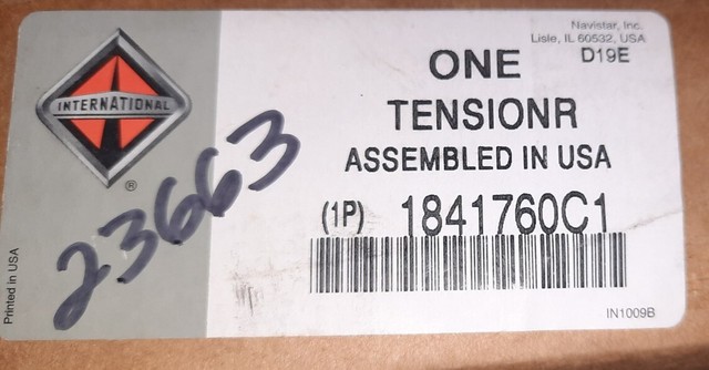 Genuine OEM Navistar International 1841760C1 Belt Tensioner for sale ...