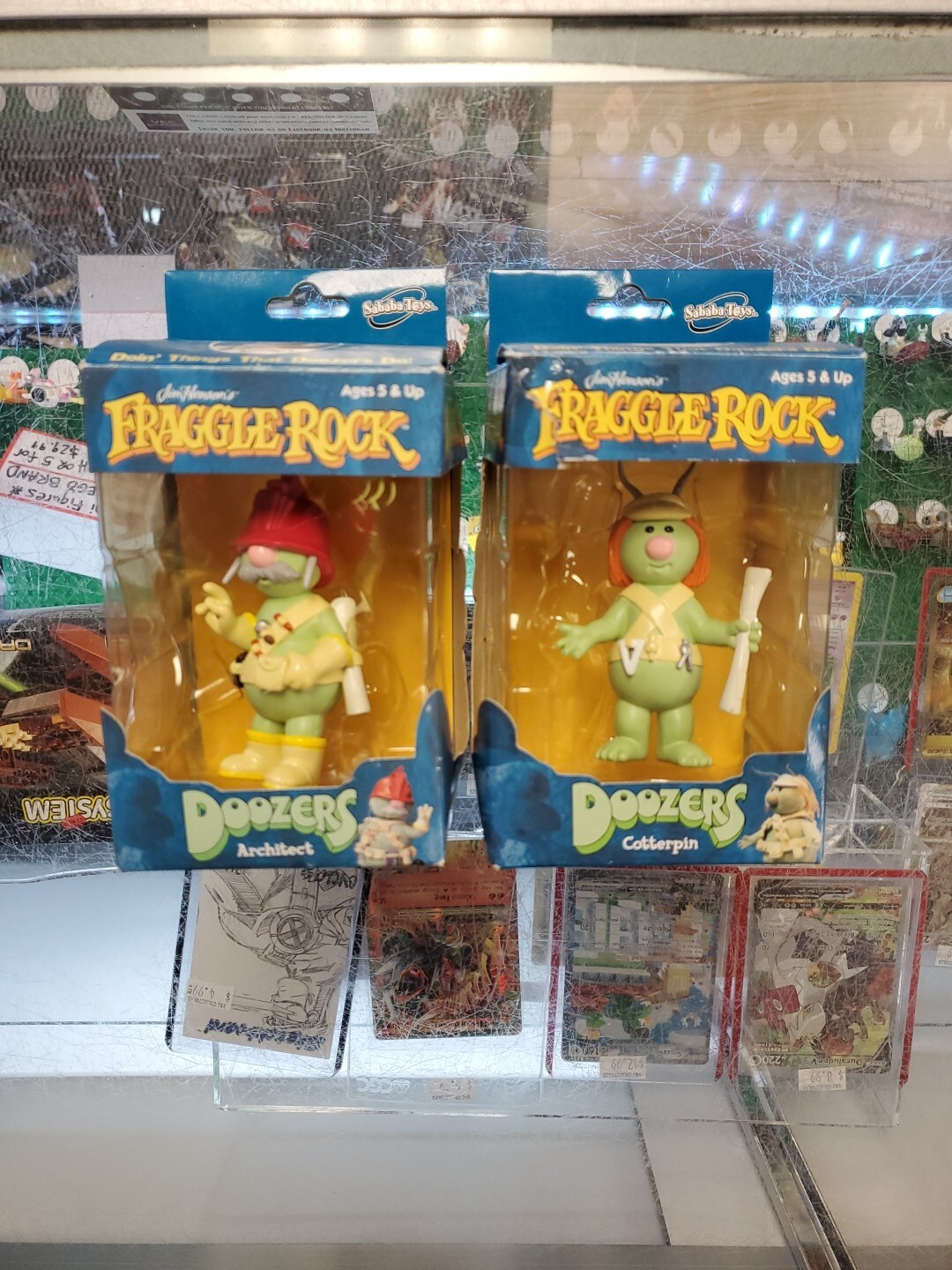 Sababa Toys PVC Fraggle Rock Doozers ARCHITECT + COTTERPIN Henson 20th ...