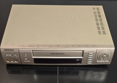 Samsung SV-3000W VHS Video Recorder PAL NTSC - Multi World Wide Video ...