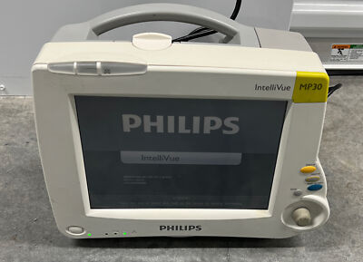 Philips IntelliVue MP30 M8002A Patient Bedside Monitor | eBay