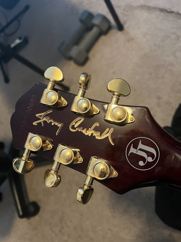 Jerry Cantrell Epiphone Signature “Wino” signed/autographed WITH PROOF ...