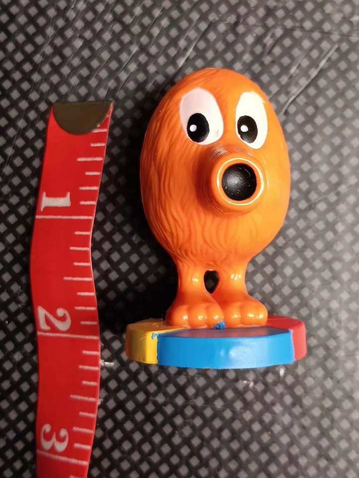 RARE Q*bert figure Kenner Gottlieb vintage 1983 QBERT on disc Mini ...