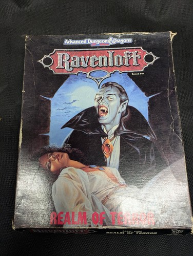 AD&D Ravenloft: Realm of Terror Box Set - Advanced 2nd Edition D&D TSR ...