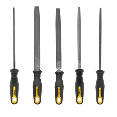 Metallfeile 200 mm Feile Raspel Werkstattfeile Rundfeile Flachfeile ...