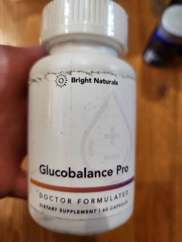 Bright Naturals Glucobalance Pro 60 CAPS EXP : 2026-- SEE PICTURE | eBay