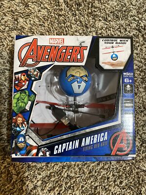 Marvel Avengers Captain America Flying UFO Ball, Hover Controlled By ...