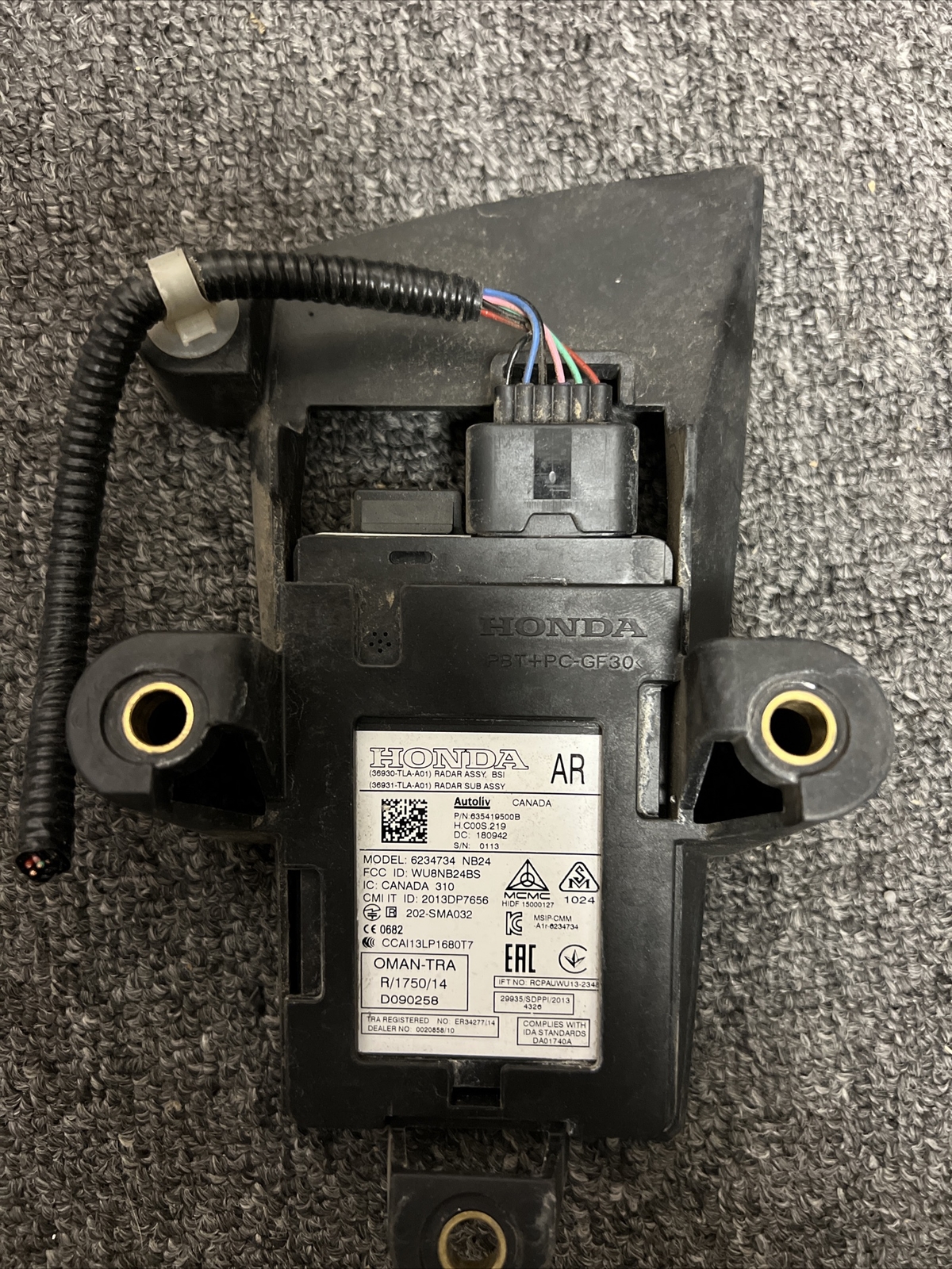 2017-2019 HONDA CR-V BLIND SPOT SENSOR CRV Radar Module RIGHT ...