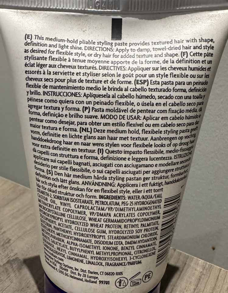 ISO Daily Paste Pliable Styling Paste 3.4 fl oz 74469443531| eBay