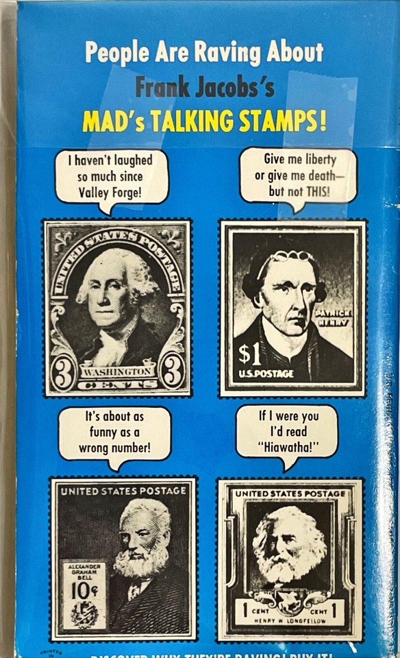 MAD Magazine Paperback Book: Mad's Talking Stamps [ Warner , 1974 ...
