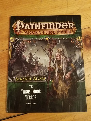 Pathfinder Adventure Path Strange Aeons The Thrushmoor Terror SC ...