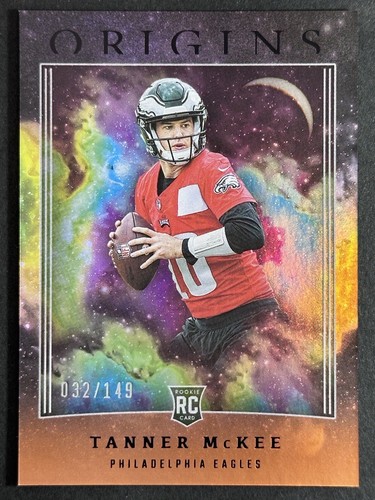 2023 Panini Origins Tanner McKee Holo Orange /149 Rookie Card RC #148 ...