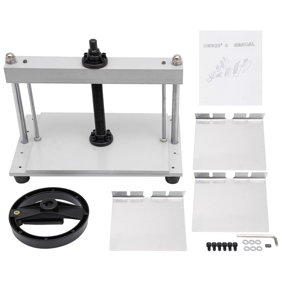 Heavy Duty Manual Press Machine Flattener Paper Book Binding Press ...